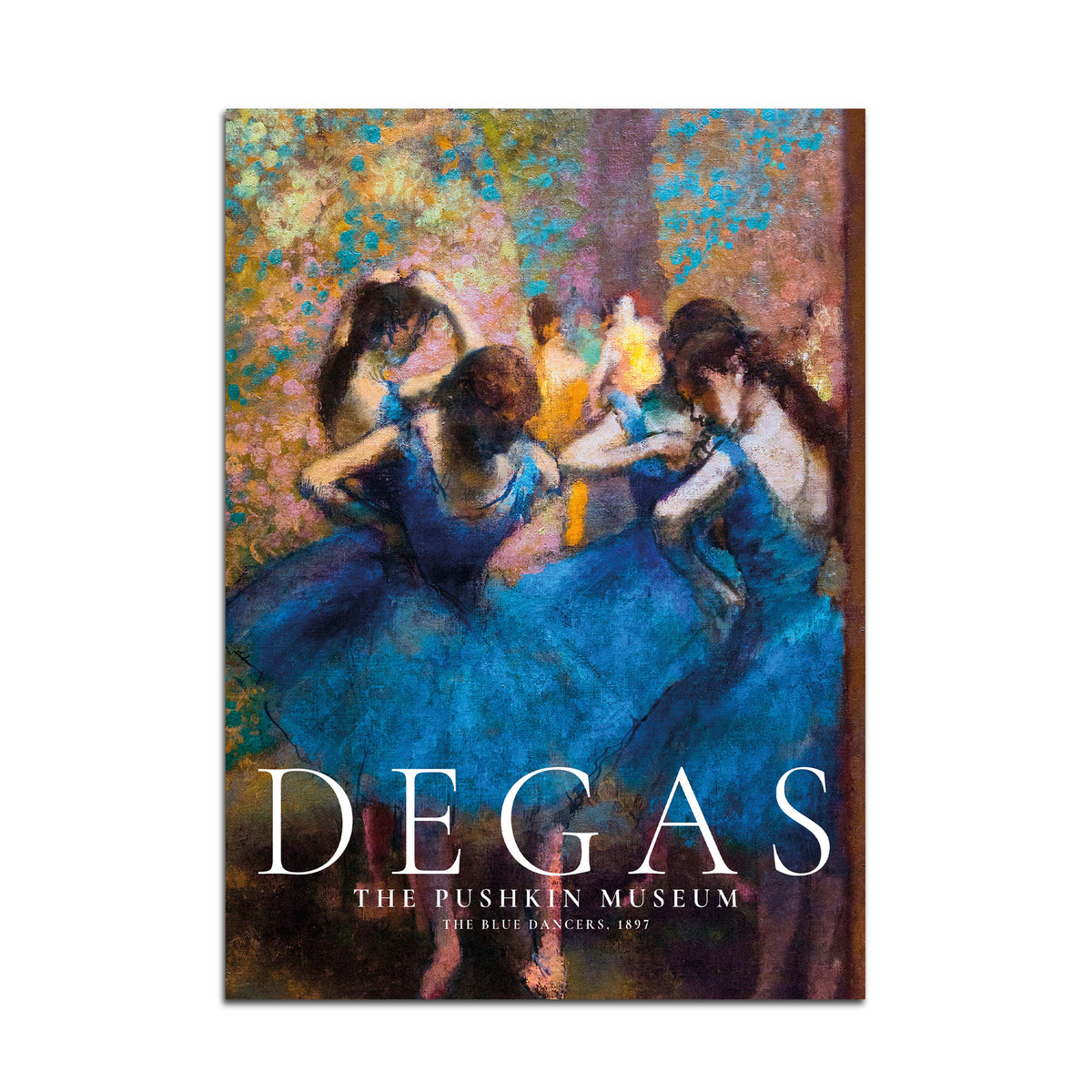 Edgar Degas: Bailarinas Azules – deepgallery