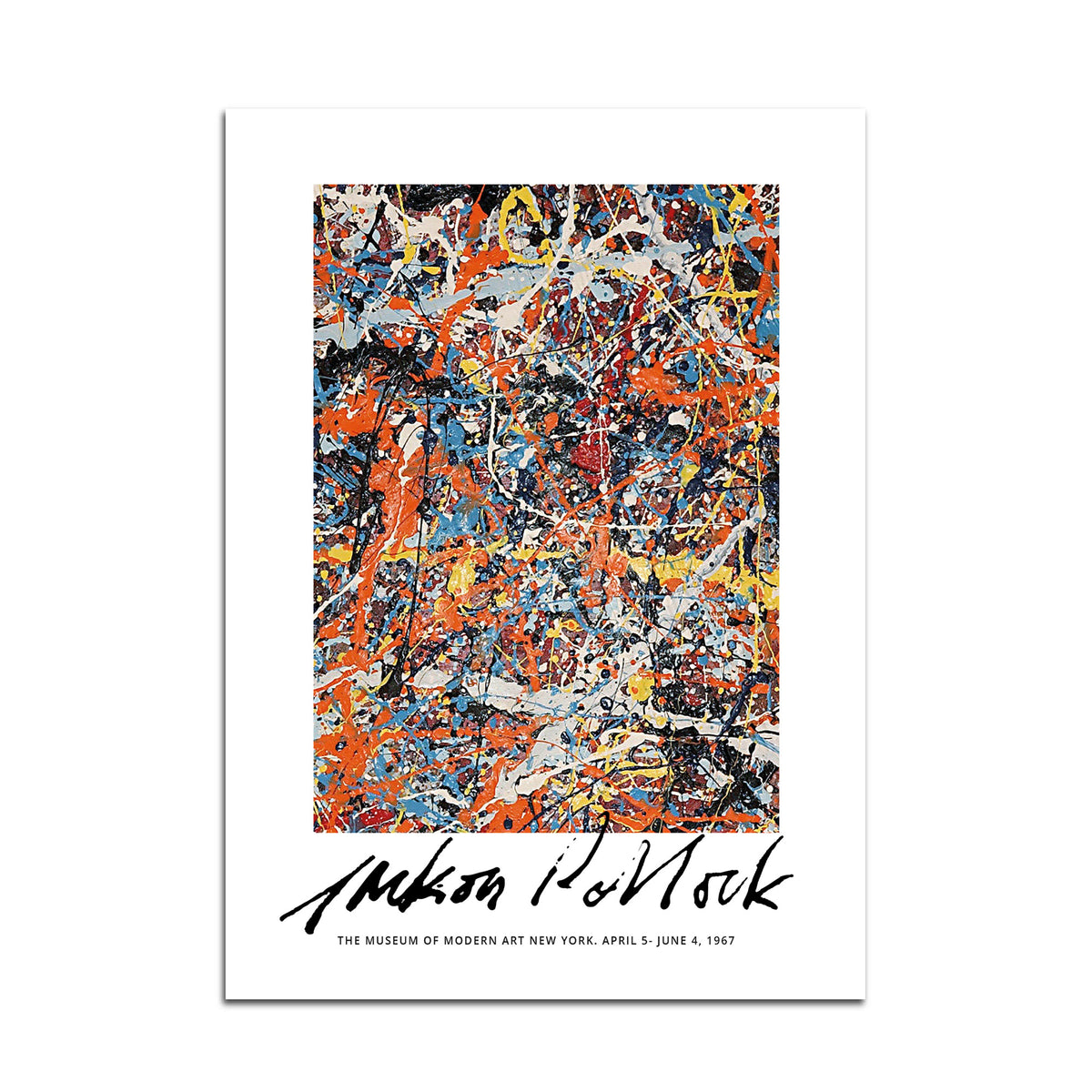 Jackson Pollock 1967 - III – deepgallery