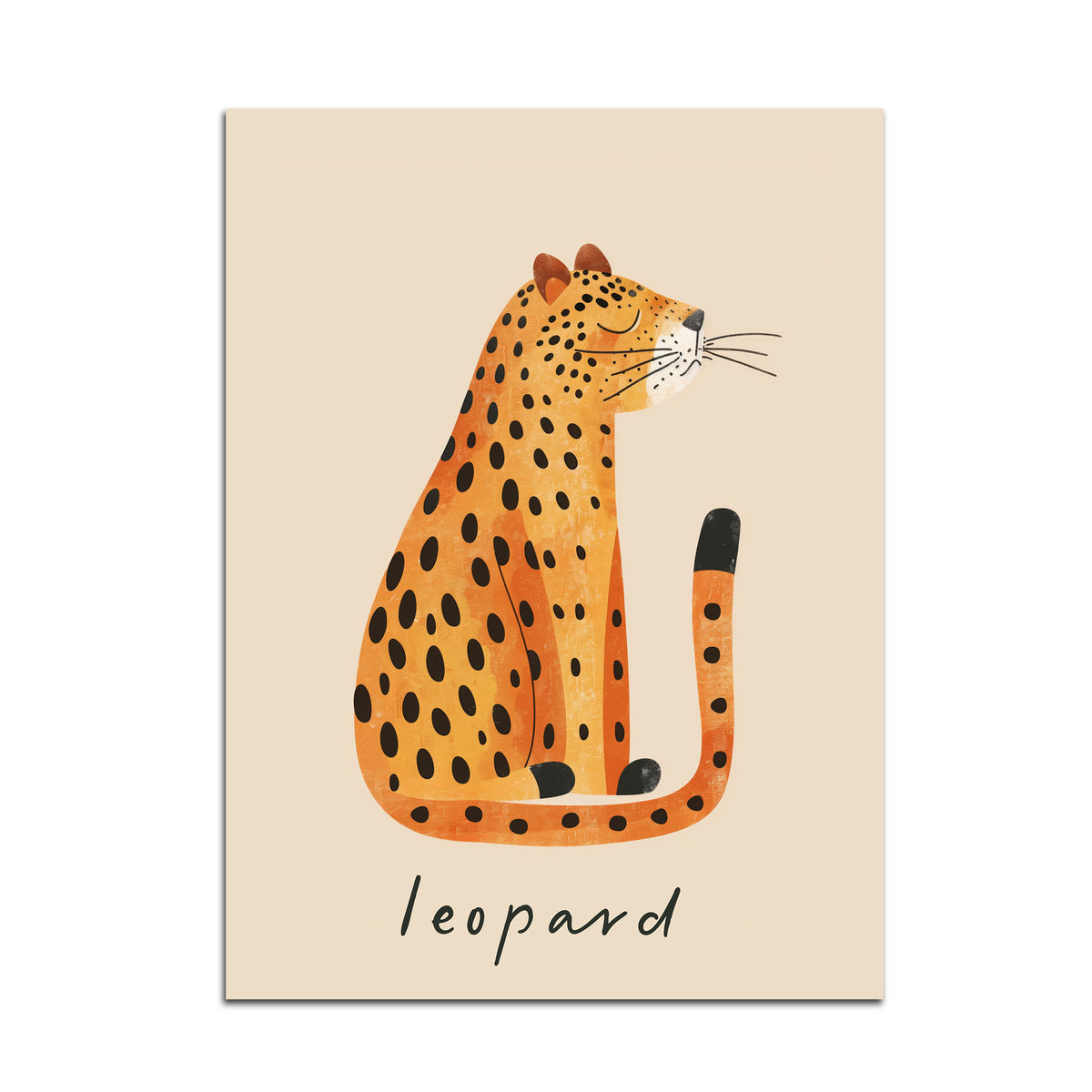 Leopardo de lado – deepgallery