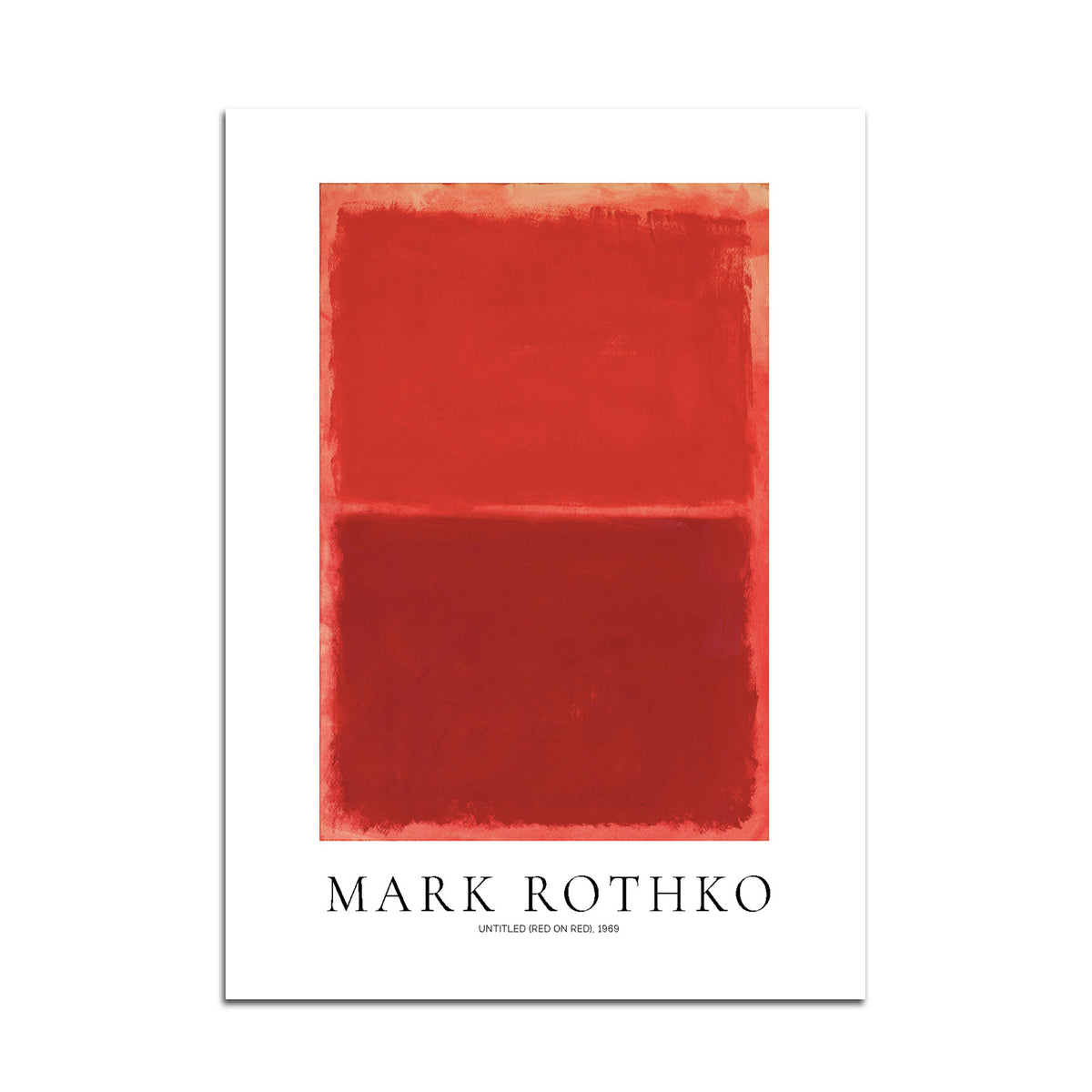Mark Rothko Untitled Red on Red 1969 – deepgallery