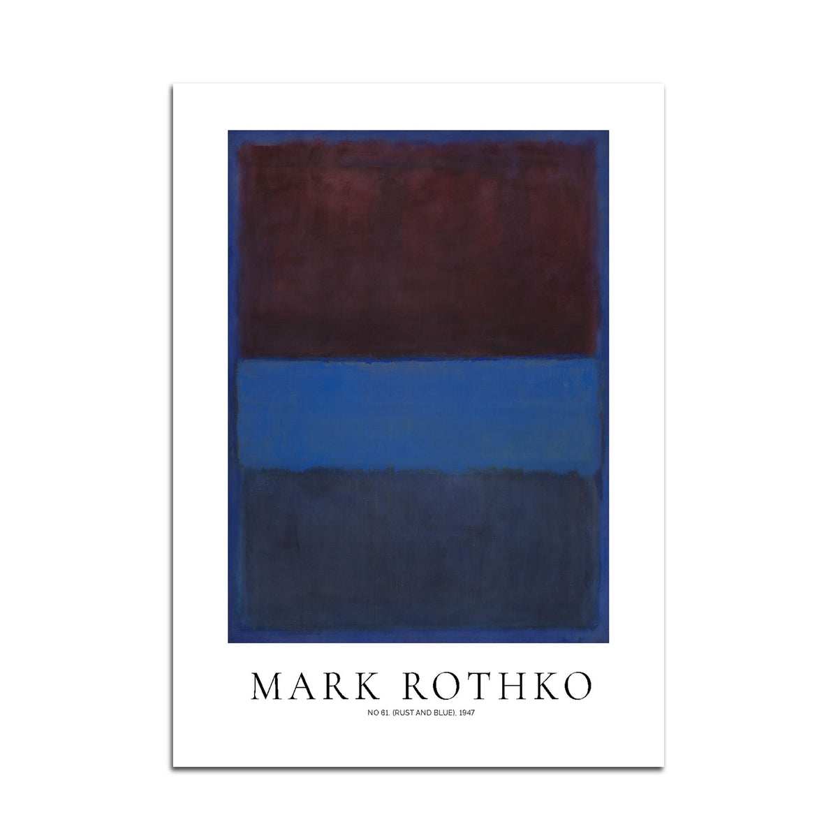 Mark Rothko Rust and Blue 1947 – deepgallery