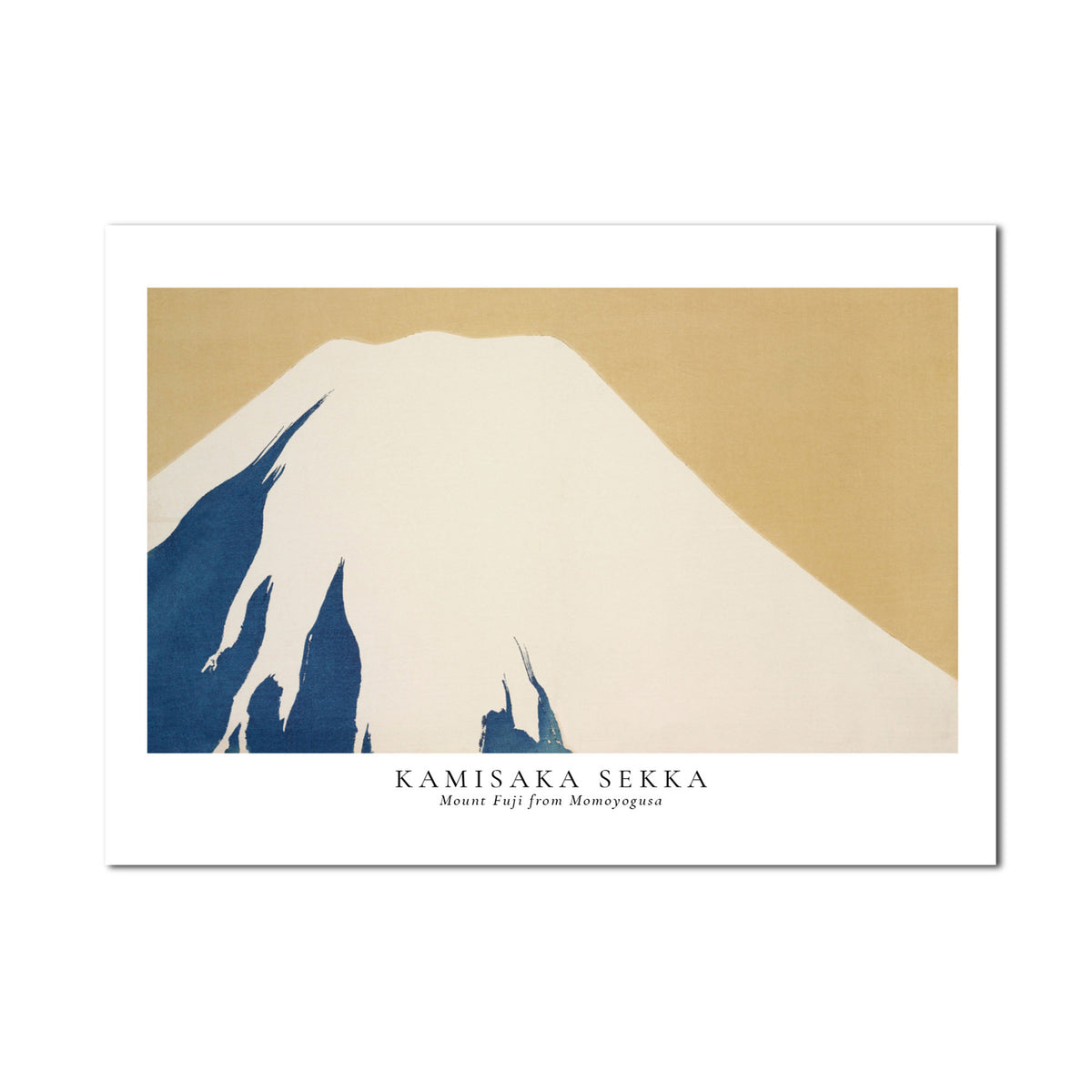 Kamisaka Sekka: Mount Fuji from Momoyogusa – deepgallery