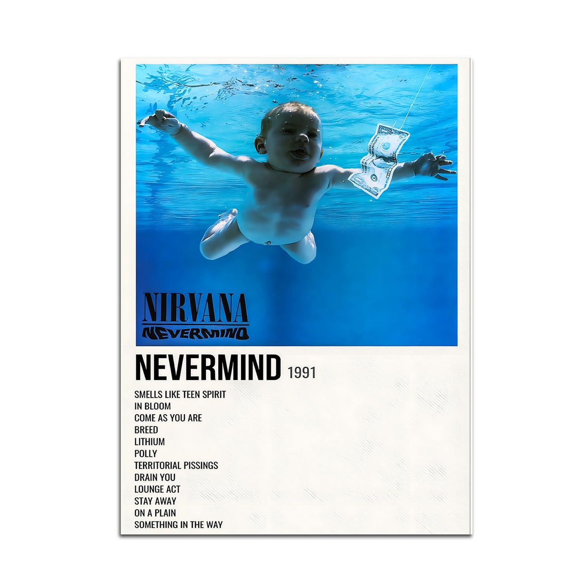 Nirvana: Póster Álbum Nevermind (1991) – deepgallery