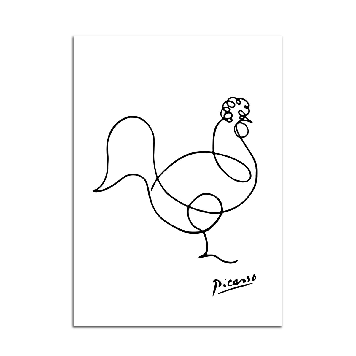 Pablo Picasso: Gallo – deepgallery