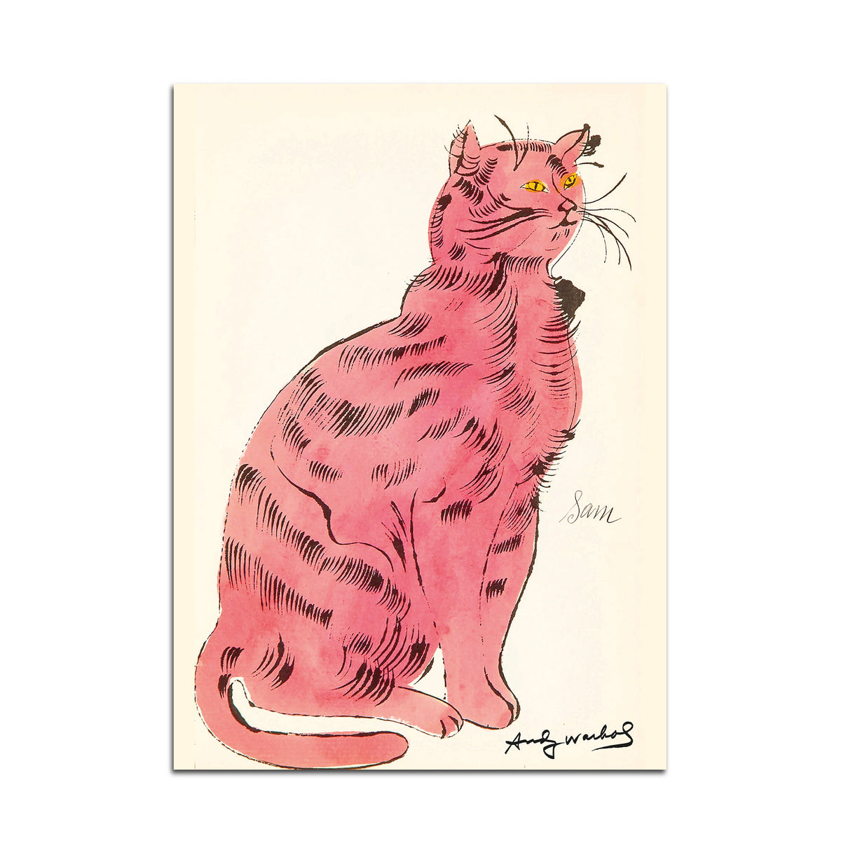Andy Warhol: Sam Pink (Gato Rosado) – deepgallery